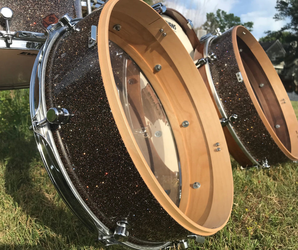 Brownie Nesting Drum Set with 16" Bass Drum – Brownie Drum Co.