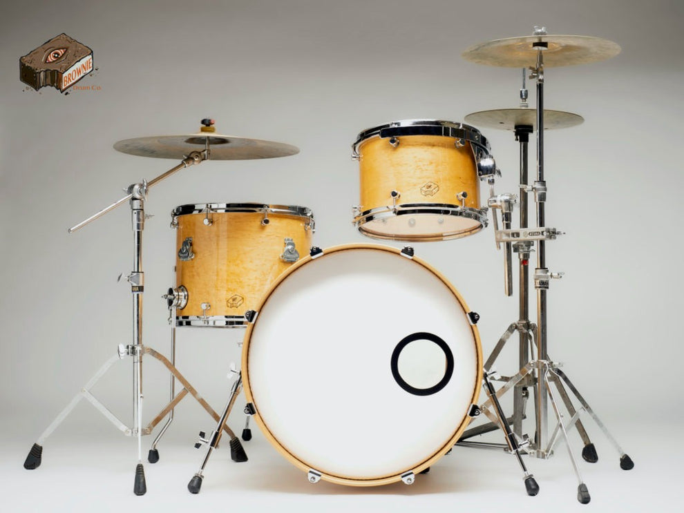 Brownie Nesting Drum Set with 20" Bass Drum – Brownie Drum Co.